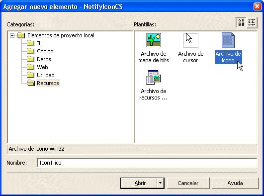 NotifyIconVB: mostrar icono en la barra de tareas de Windows