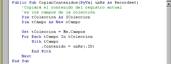 Objetos en Visual Basic -Las colecciones