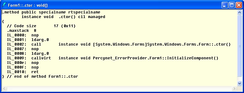 Colabora.NET: Modificando el código MSIL