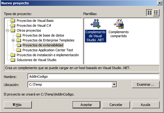 Colabora.NET: Complemento para ayuda en la escritura de código