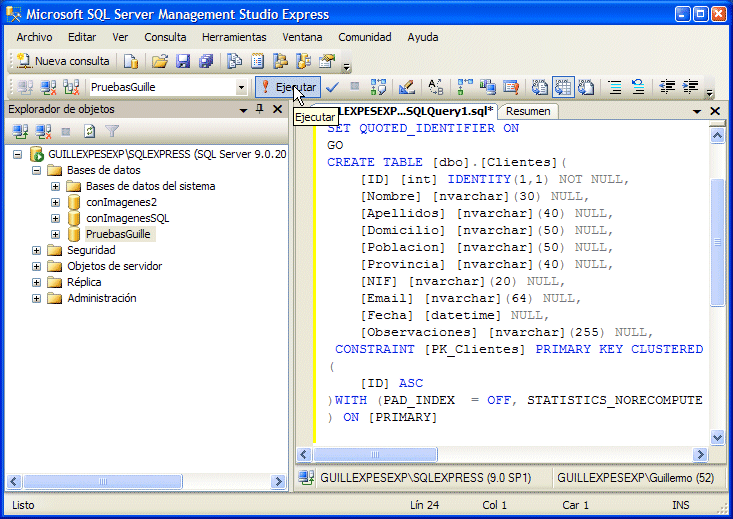 Sql Server Crear Base De Datos Y Ejecutar Scripts De Sql Con El My