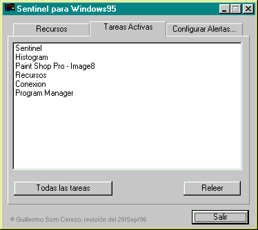 Sentinel 95 (16 bits)
